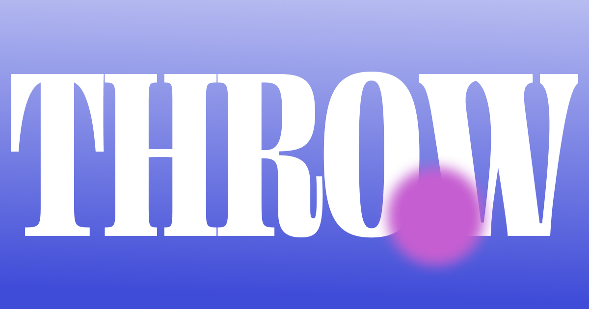 Throw - hand thrown websites for people-first businesses.