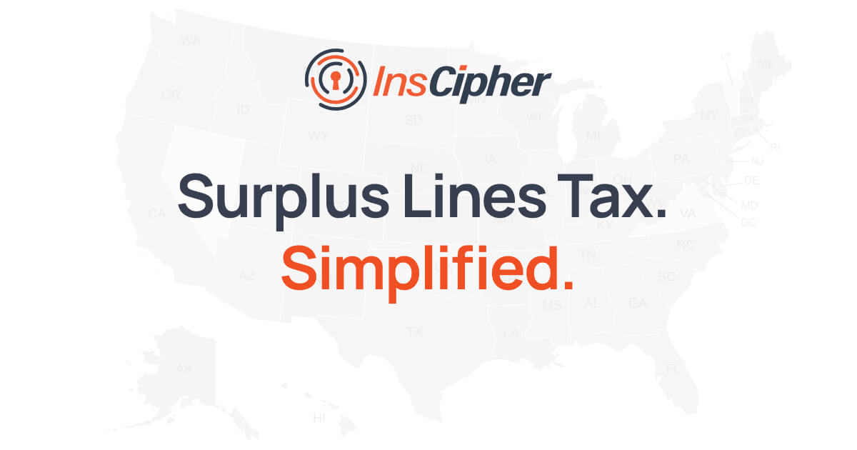 Surplus Lines Tax Calculator | InsCipher