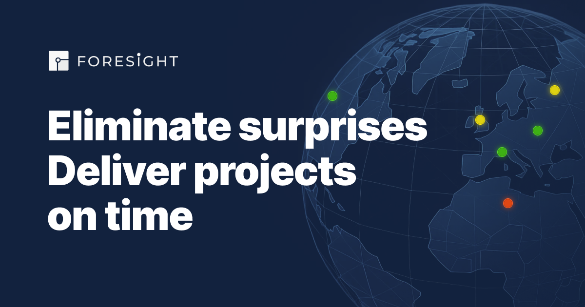 Project Delivery Case Studies | Foresight