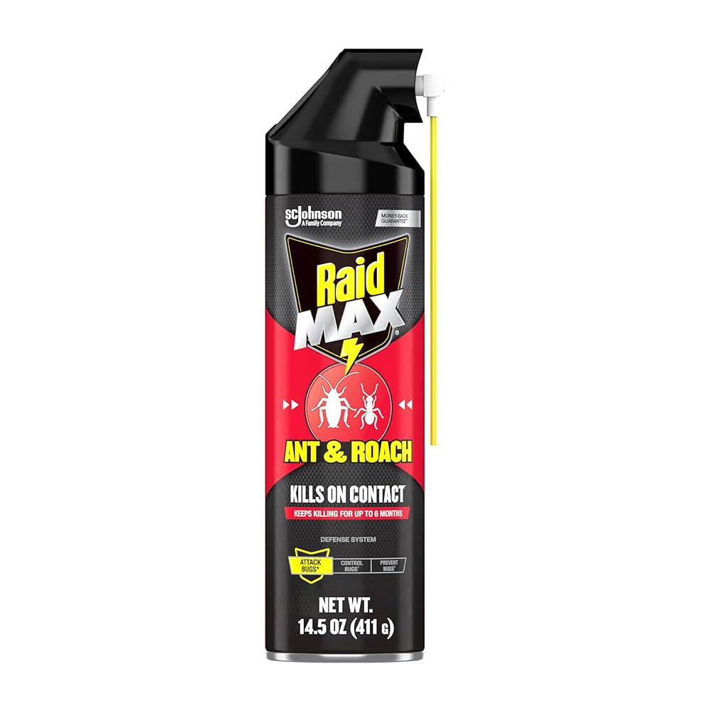 How to Use Max Ant & Roach Spray by Raid | Anchor Pest Services