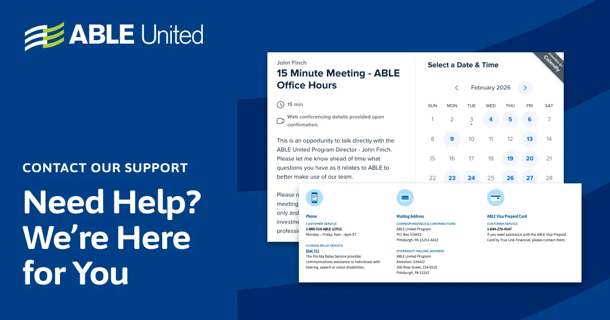 Support | ABLE United