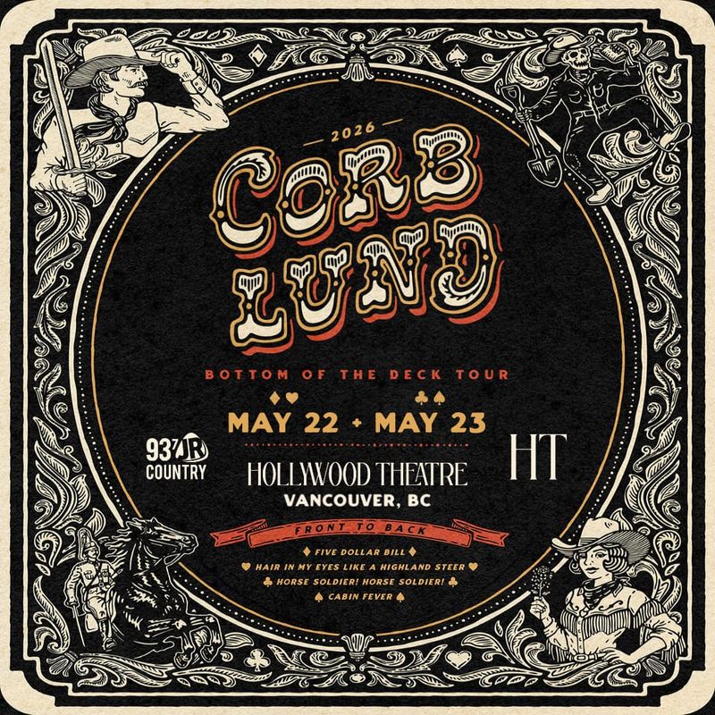 Corb Lund – Bottom of the Deck Tour at Hollywood Theatre