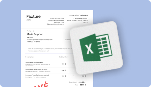 Mondevisfacile | Modèles de factures à télécharger : Word Excel