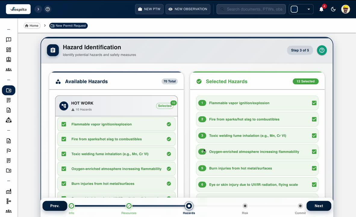 Permit-to-Work (e-PTW) System | Real-Time Approvals – Sospita