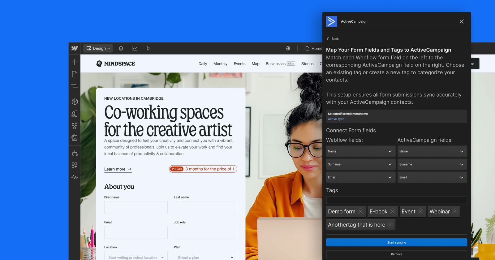 Building real connections: How ActiveCampaign’s Webflow app maximizes website ROI | Webflow Blog