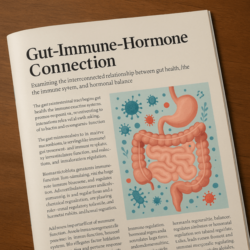 The Gut-Immune-Hormone Connection