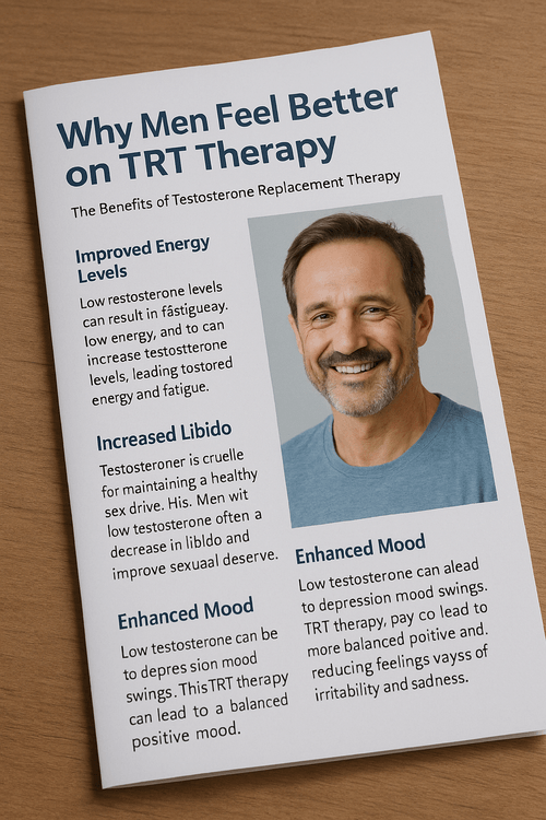 Why Men with Low Testosterone Feel Better on TRT Therapy