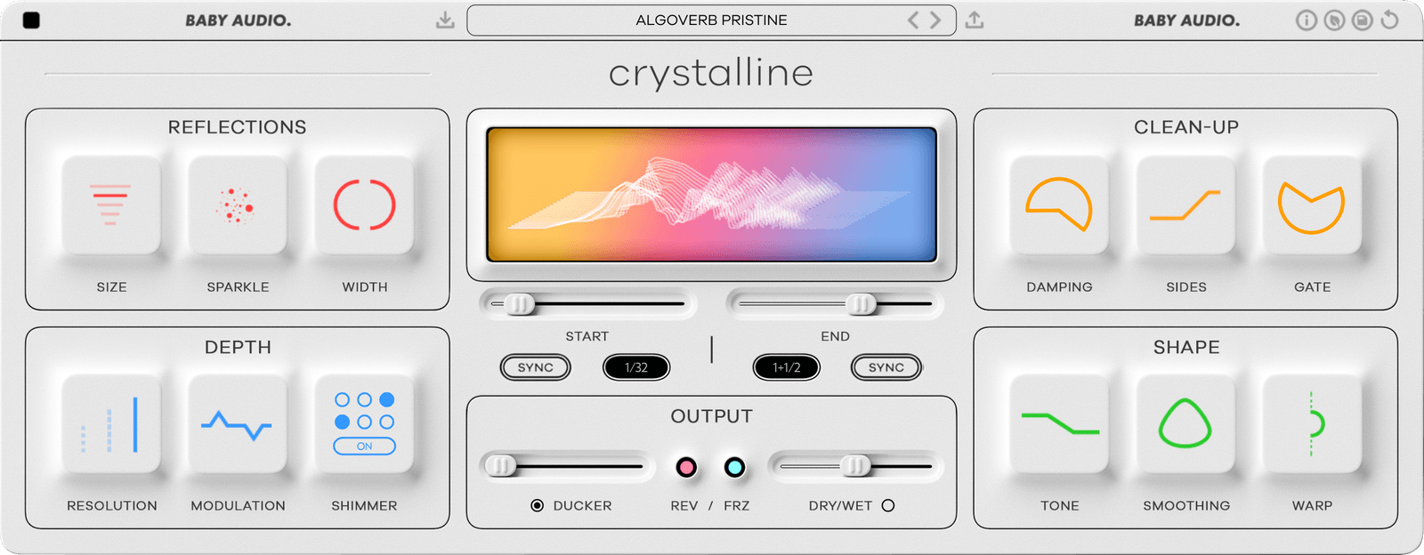 Crystalline by Baby Audio - Modern Studio Reverb Plugin (VST/AU/AAX)