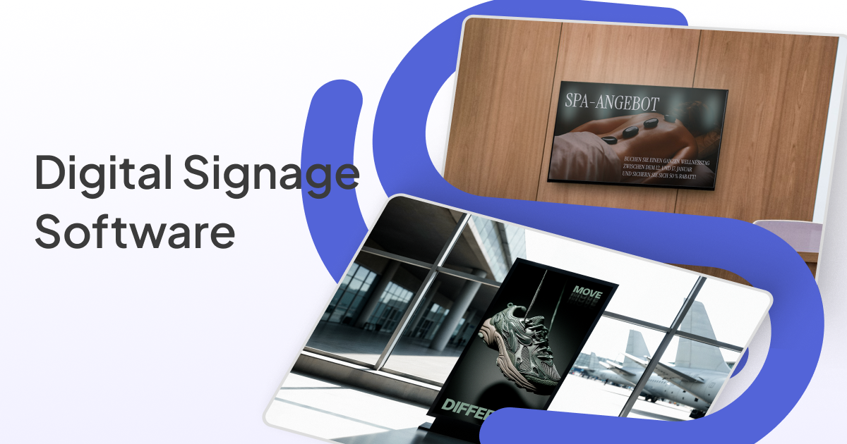 Digital Signage Software – Infoscreen Software in einfach