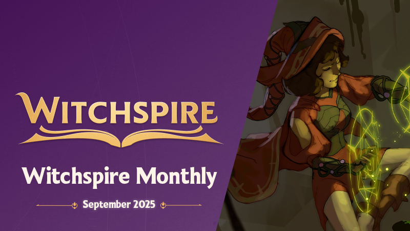 Play Witchspire - Wishlist Now! Available on Steam®