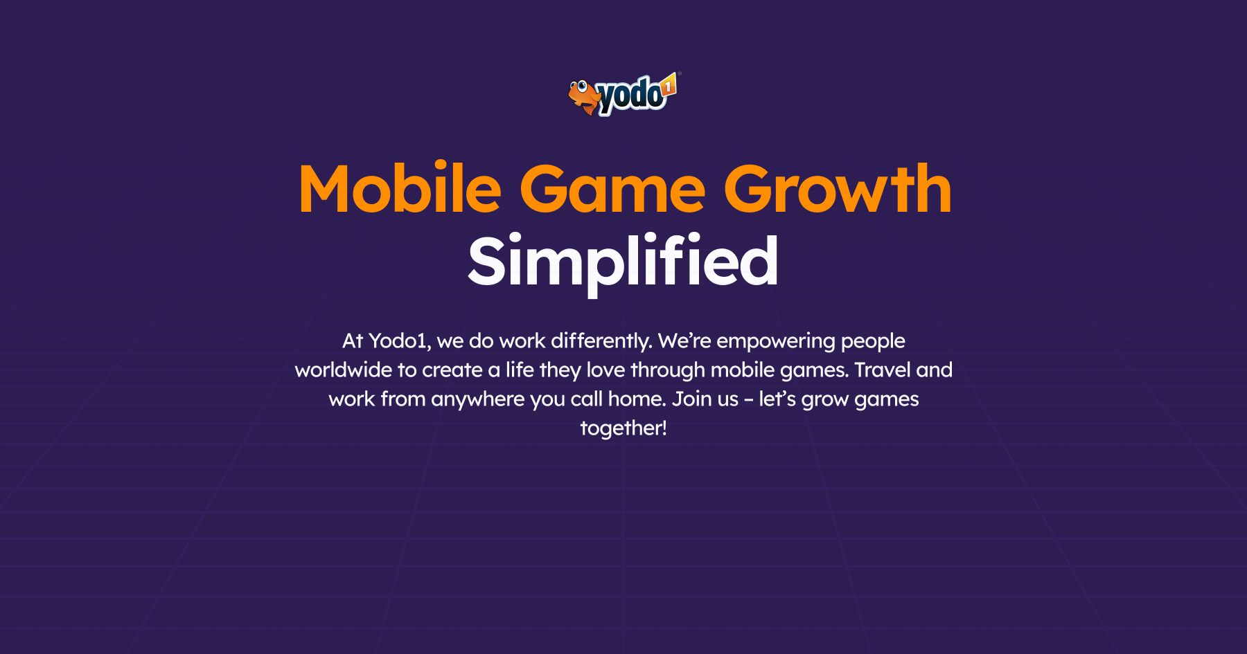 Yodo1 | Mobile Game Growth Simplified.