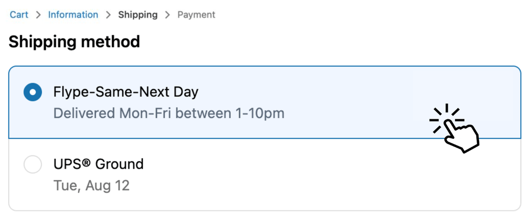Flype - Home Delivery Within Hours After Purchase