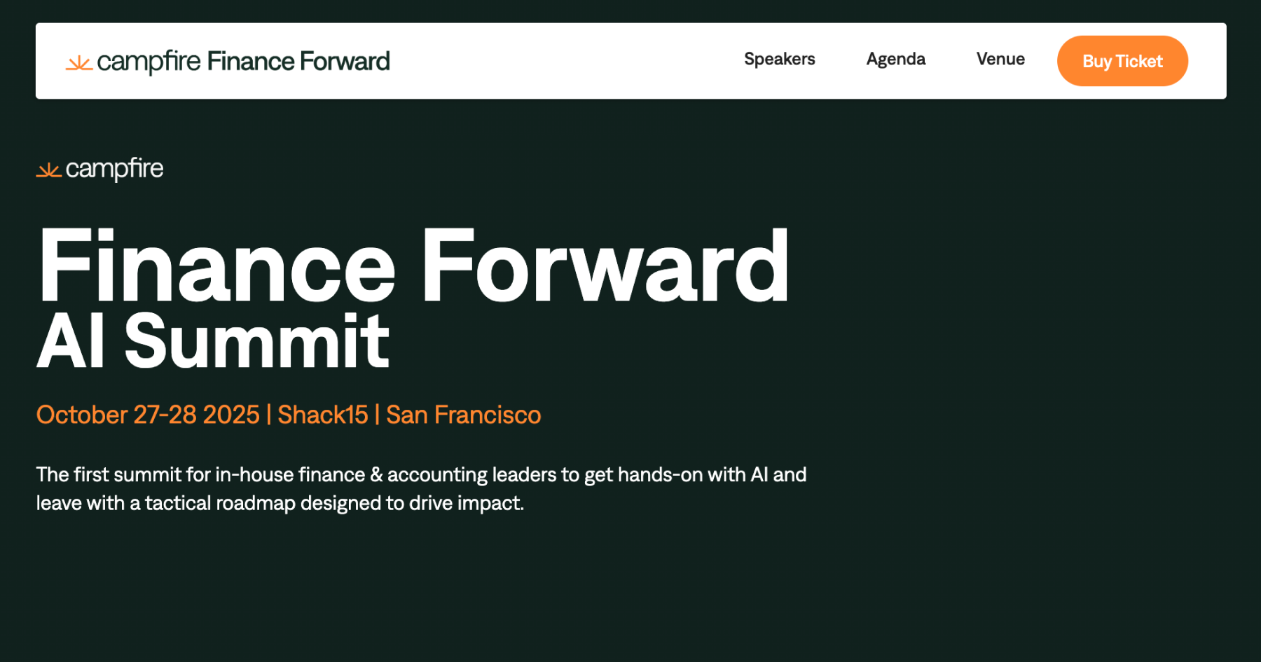 Finance Forward - AI Summit