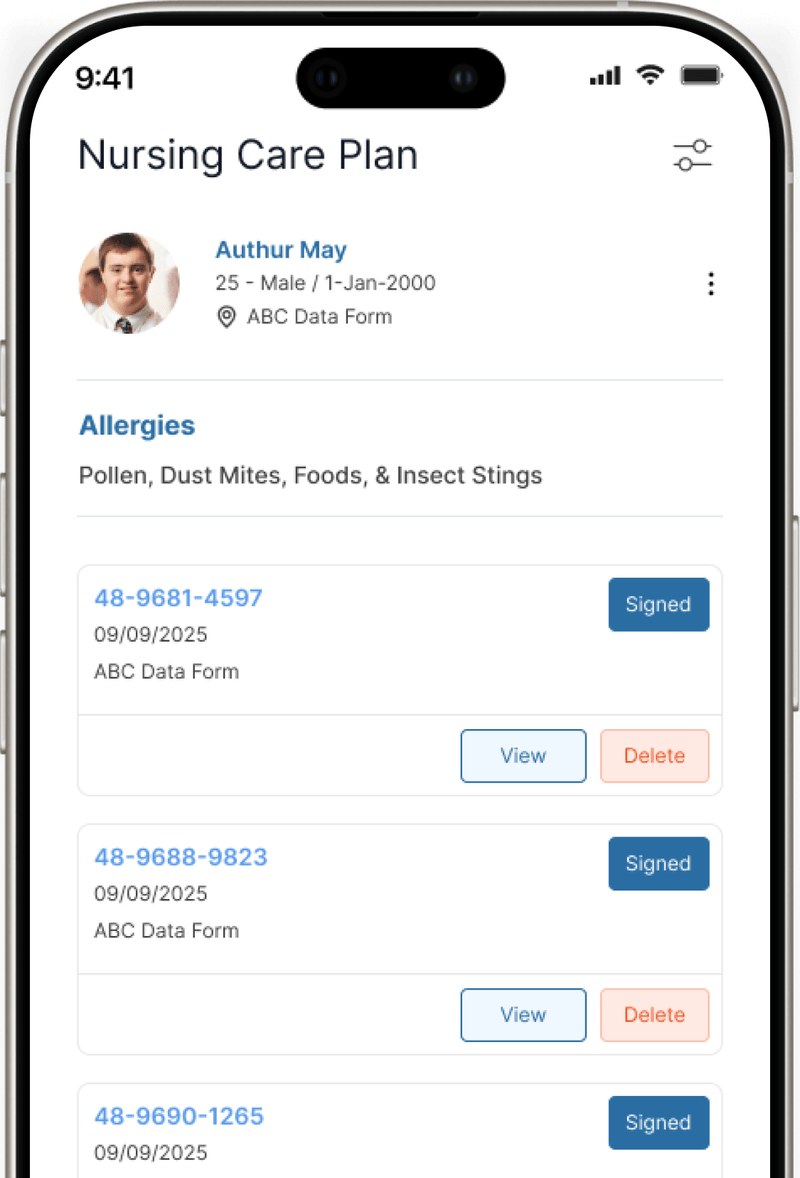 Nursing Delegation Software for IDD Providers | iCareManager