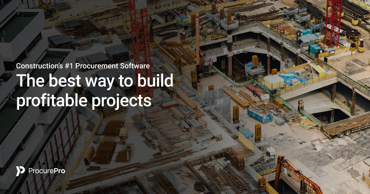 ProcurePro | Digital procurement for the construction industry