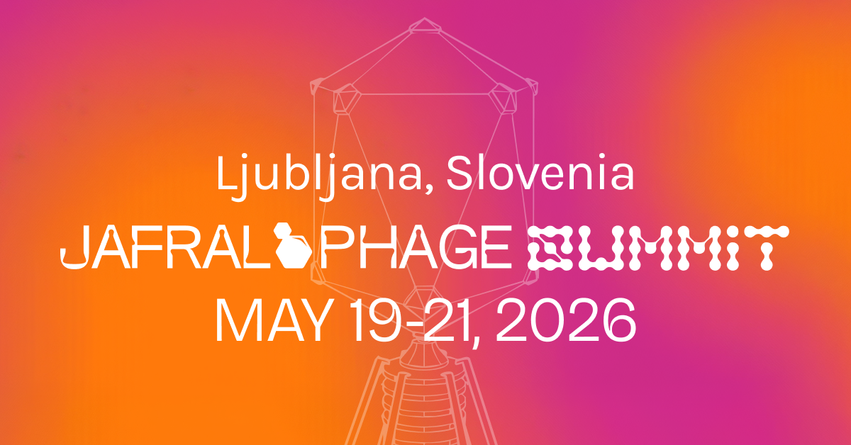 JAFRAL Phage Summit 2026 | Connecting Phage World