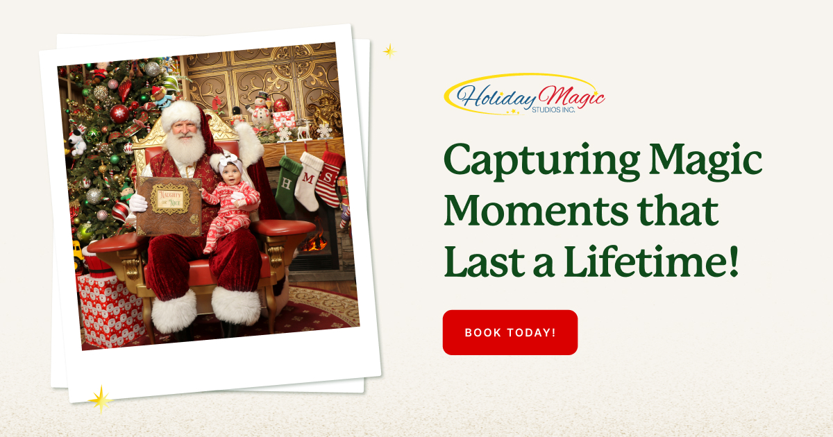 Holiday Magic Studios | Private Santa Photos With Real-Bearded Santas