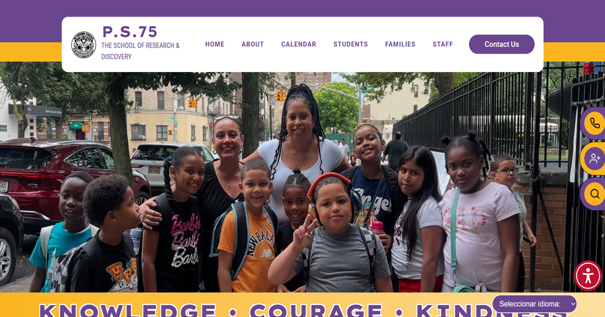 PS 75 The School of Research & Discovery | Bronx, NY
