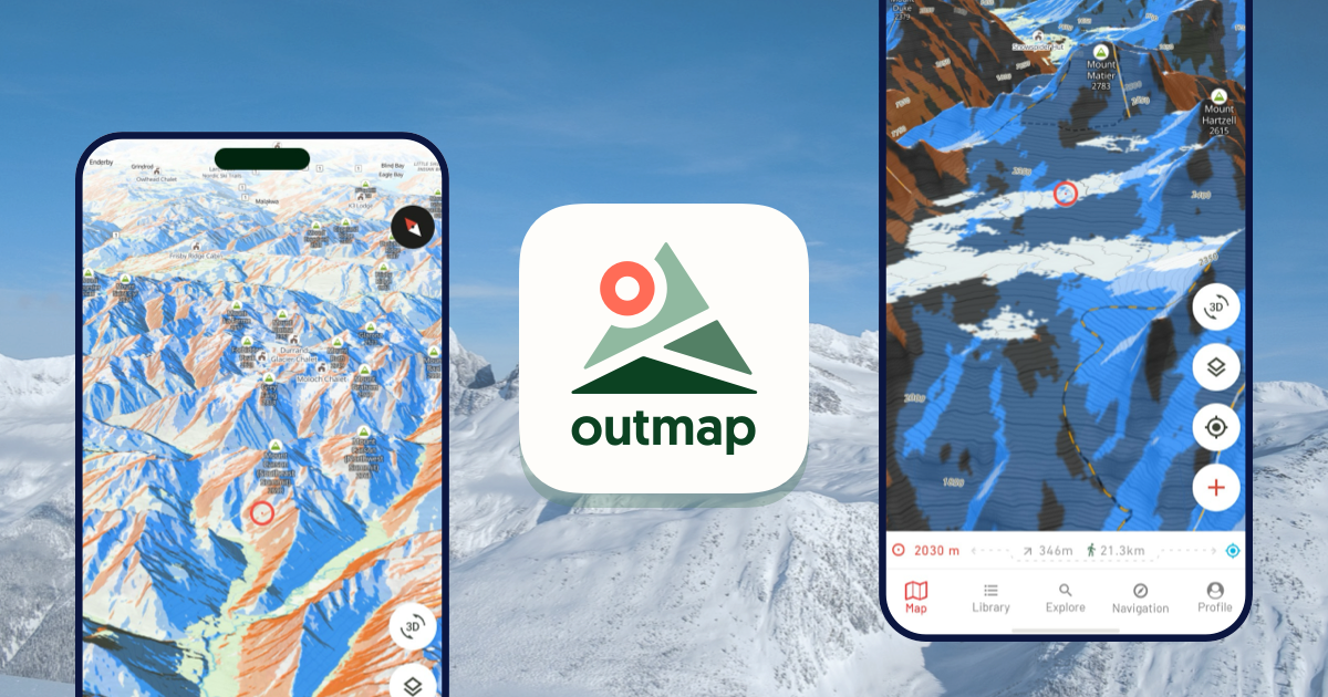 App Features - Explore More With Better Tools - 3D Map App - Outmap