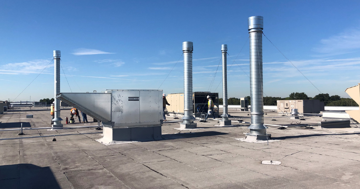 Anchor Products | Wall Mounted Elevated Stack