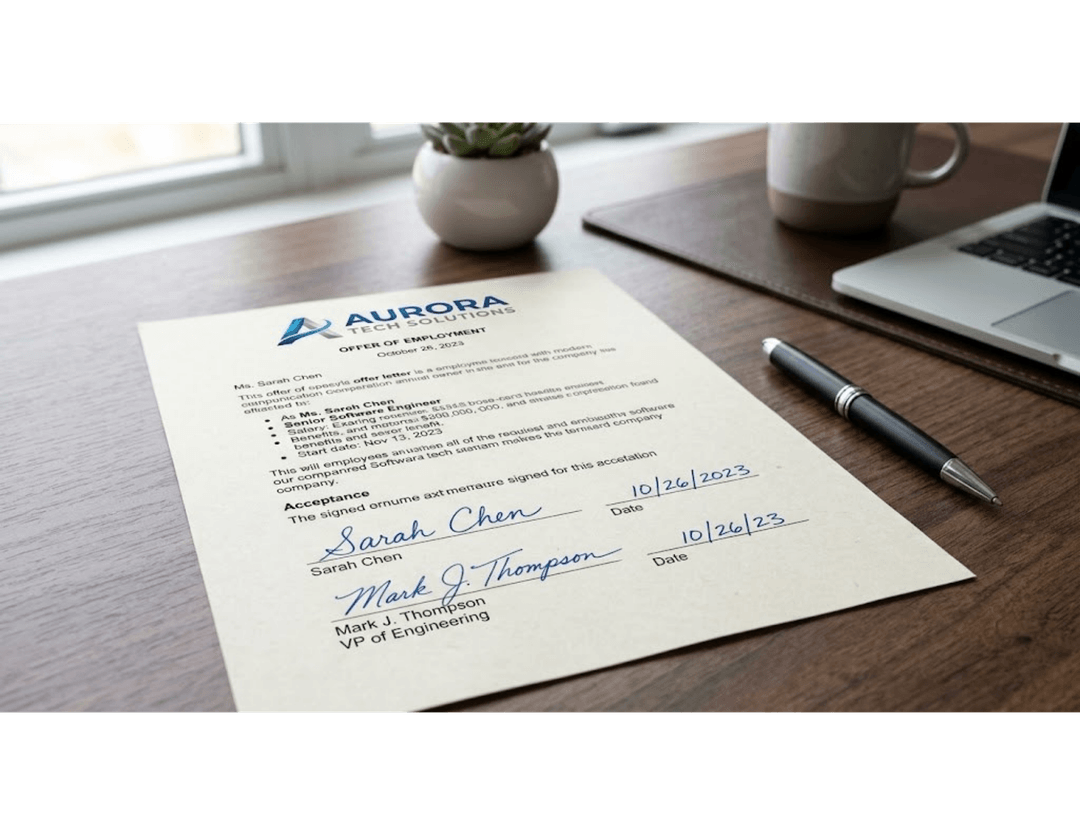 What to Include in a TN Visa Offer Letter | ACE & Bridgewell