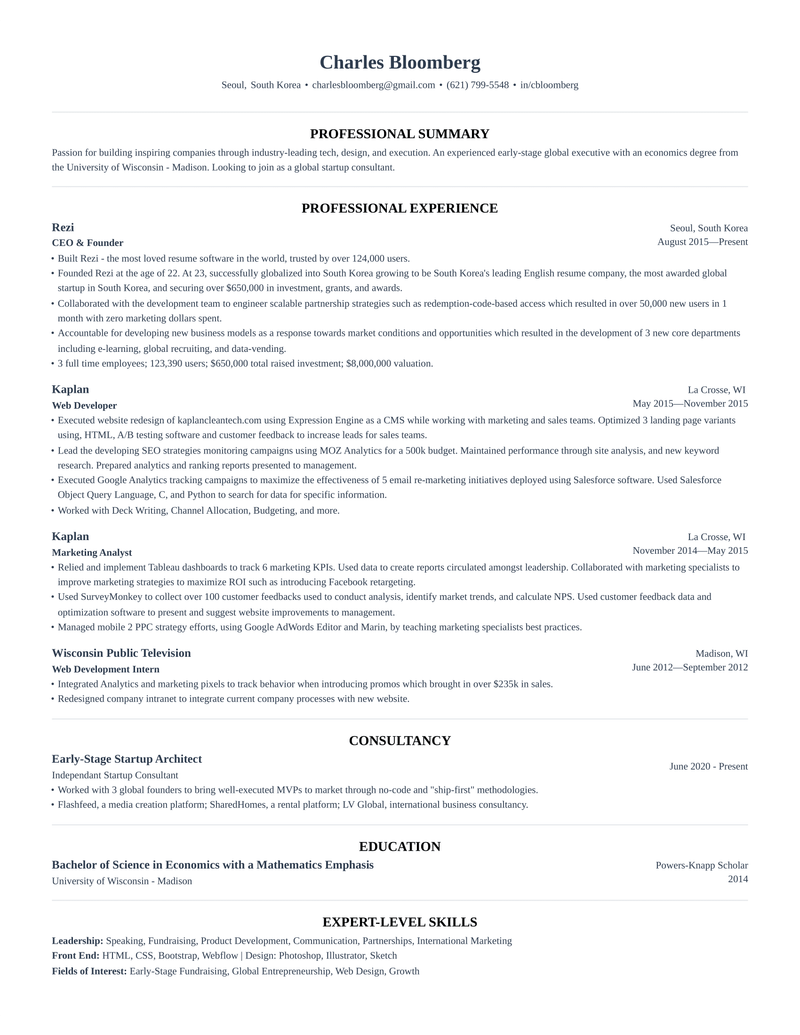 Resumatic - The most recommended ChatGPT AI resume builder