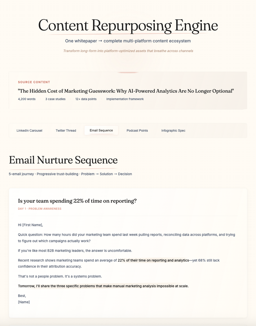 Adapt content across platforms | Claude by Anthropic