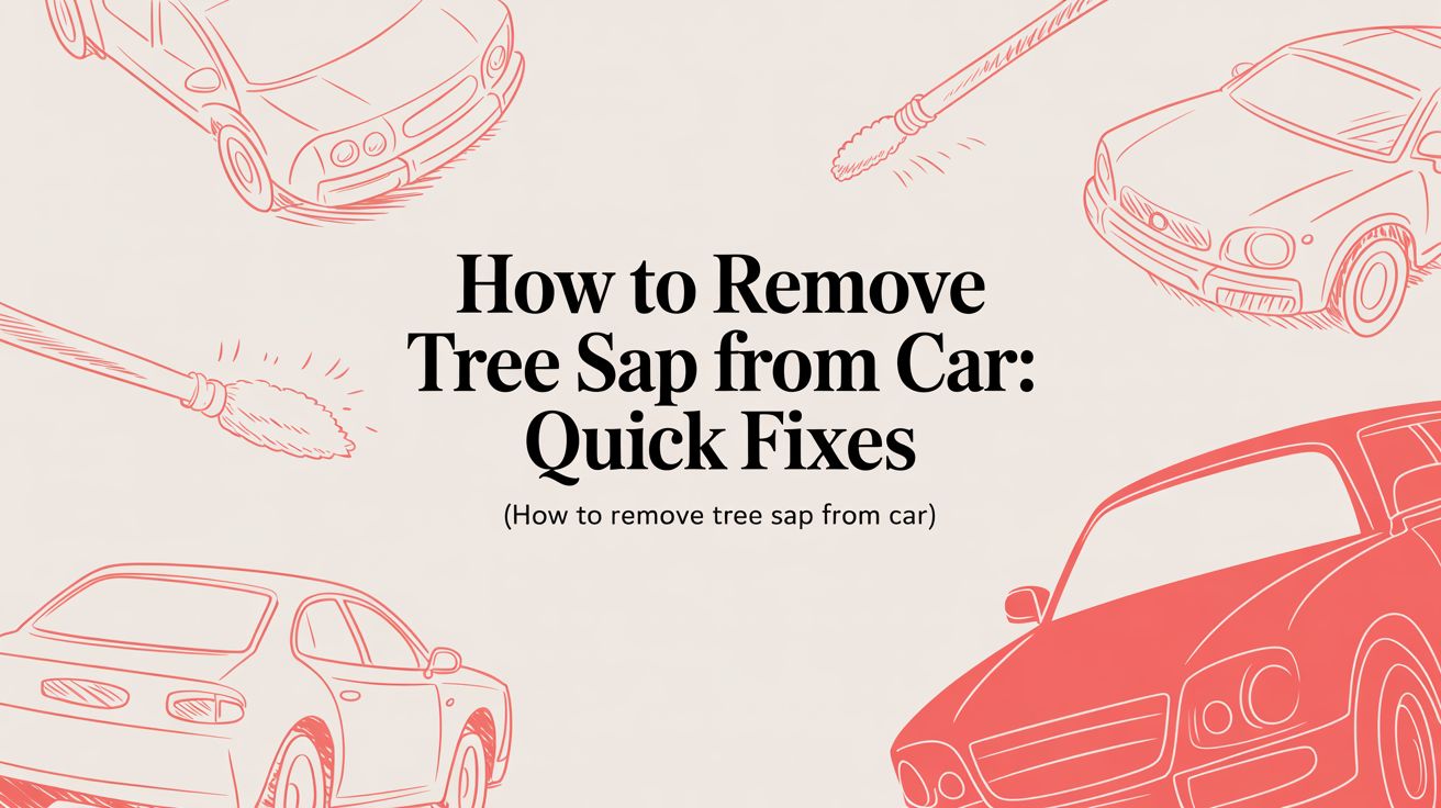 How to Safely Remove Tree Sap From Your Car - The Mobile Buff
