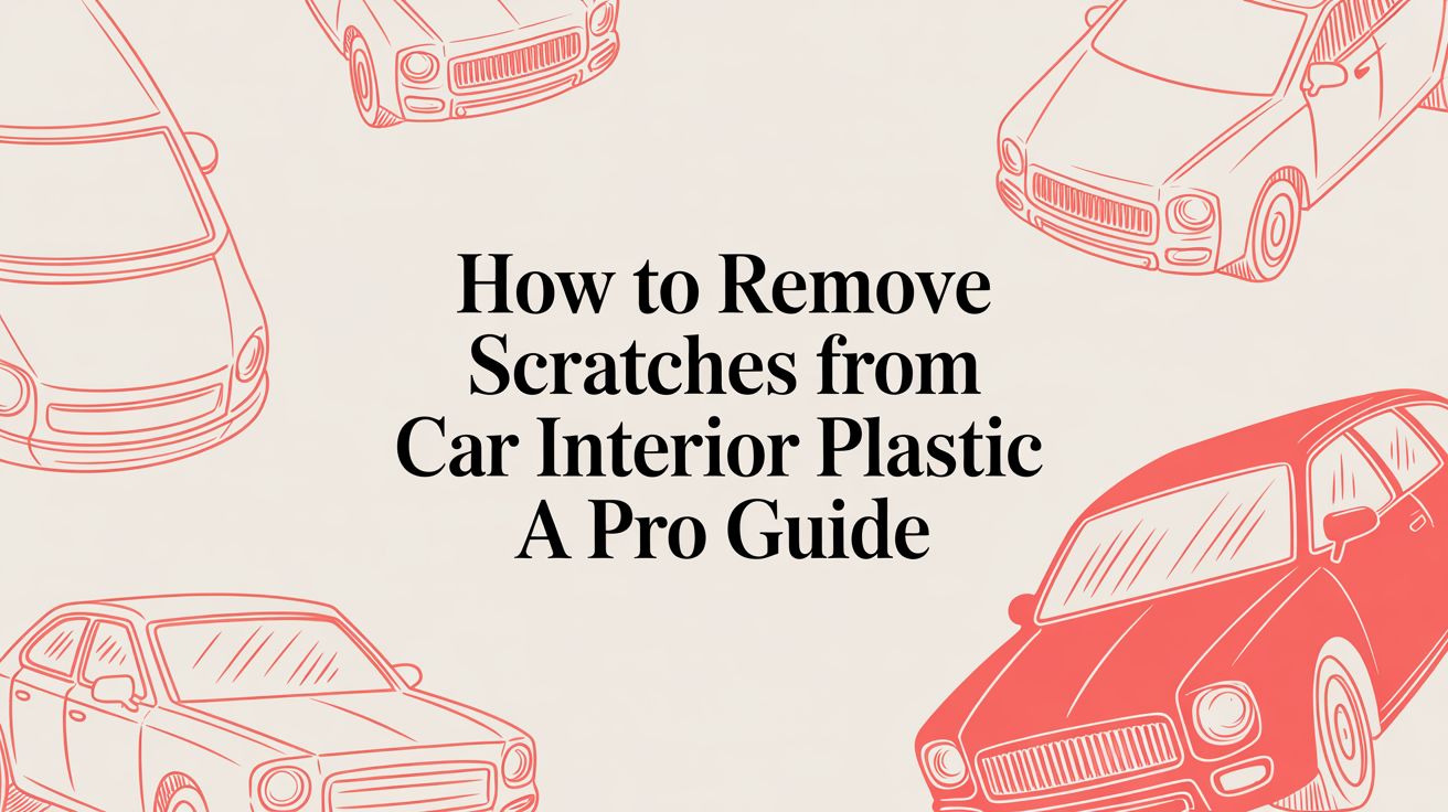 How to Remove Scratches From Car Interior Plastic: A Pro Guide - The ...