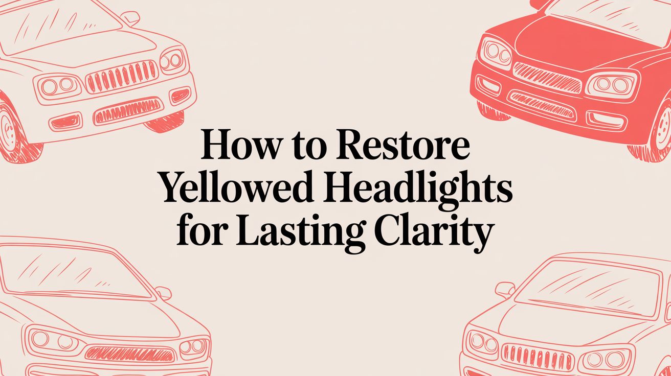 How to Restore Yellowed Headlights for Lasting Clarity - The Mobile Buff