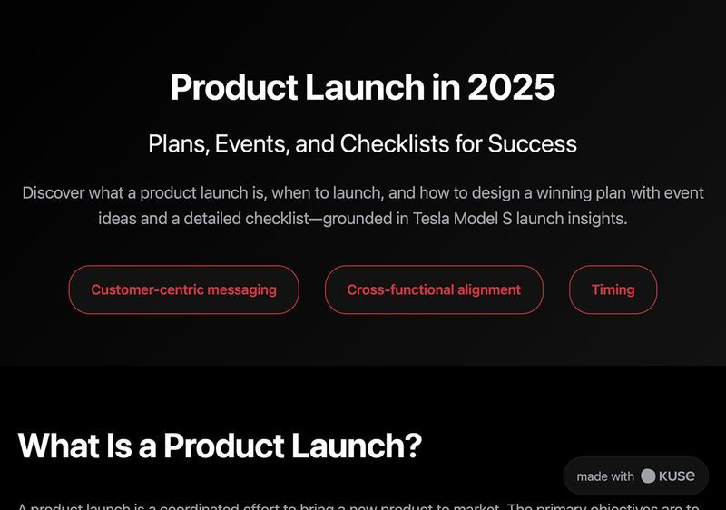 The Comprehensive Guide to Product Launch Strategy in 2025: From ...