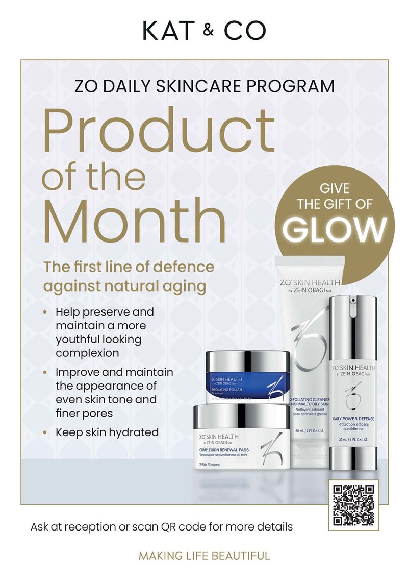 Product of the Month: ZO® Daily Skincare Program - Now 10% Off | Kat & Co