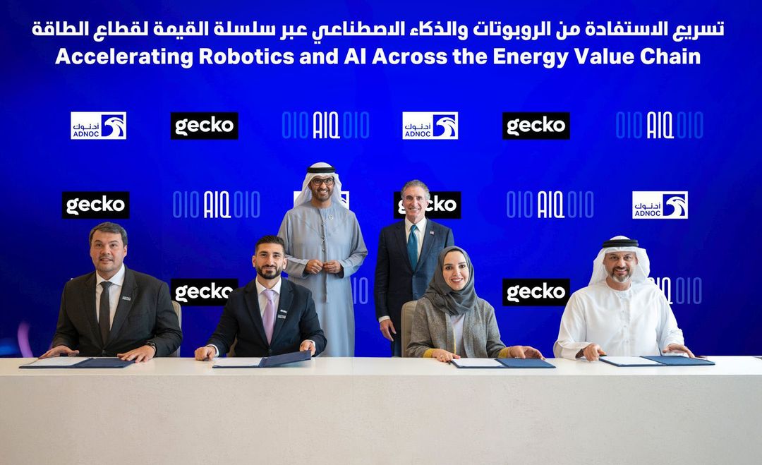 ADNOC & Gecko Accelerating AI, Robotics and Skills Training | Gecko ...