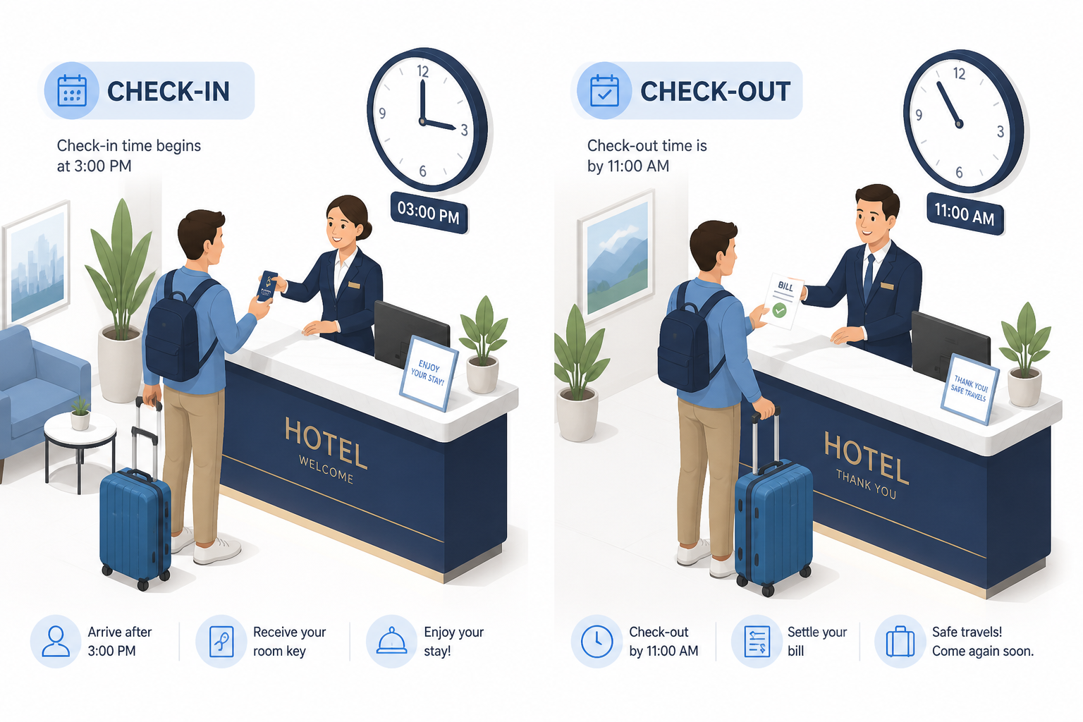 Hotel Check-In and Check-Out Times: The Complete Guide for Every Major ...
