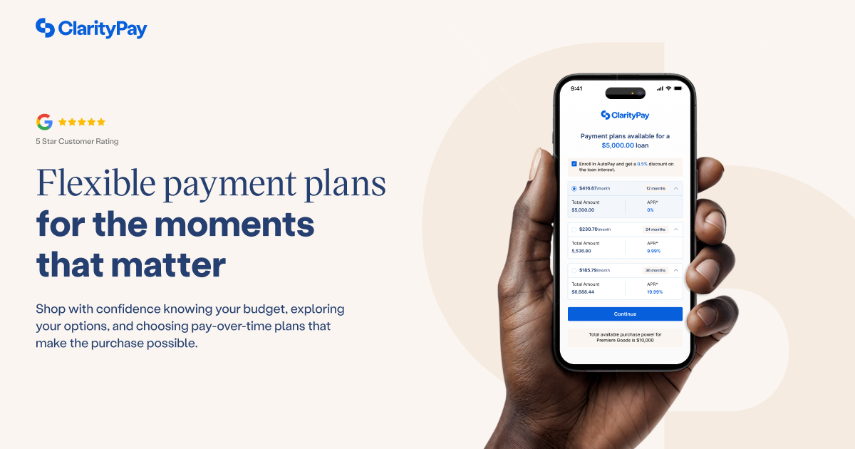 ClarityPay | Prequalification Terms & Disclosures