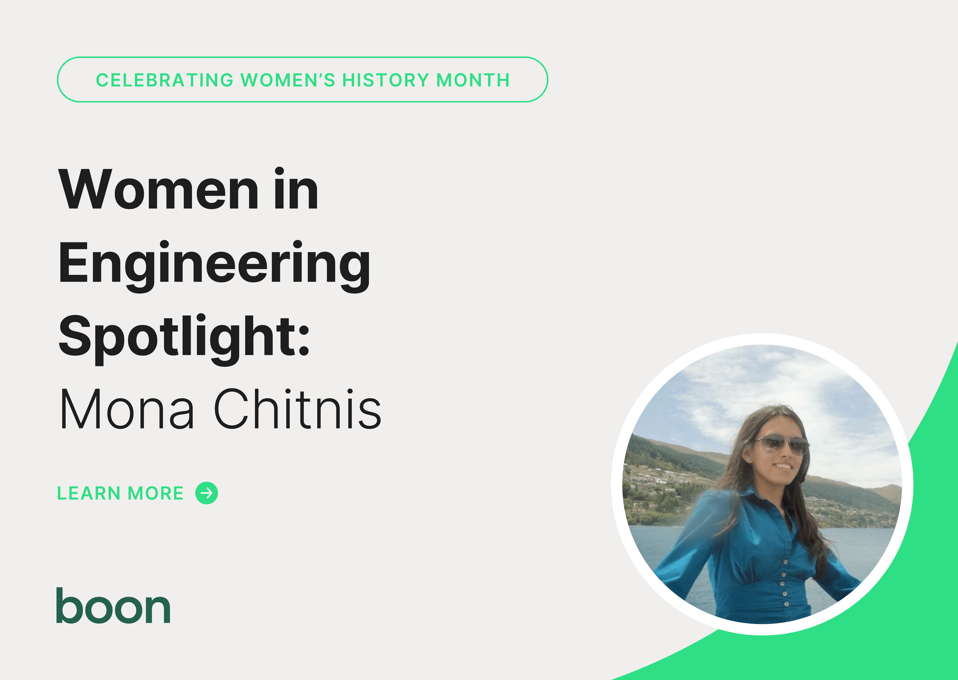 Women in Engineering Spotlight: Mona Chitnis, Software Engineer at Boon