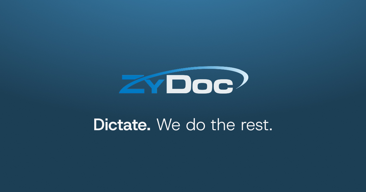 ZyDoc - Transcription Application with EHR Integration | Start Today