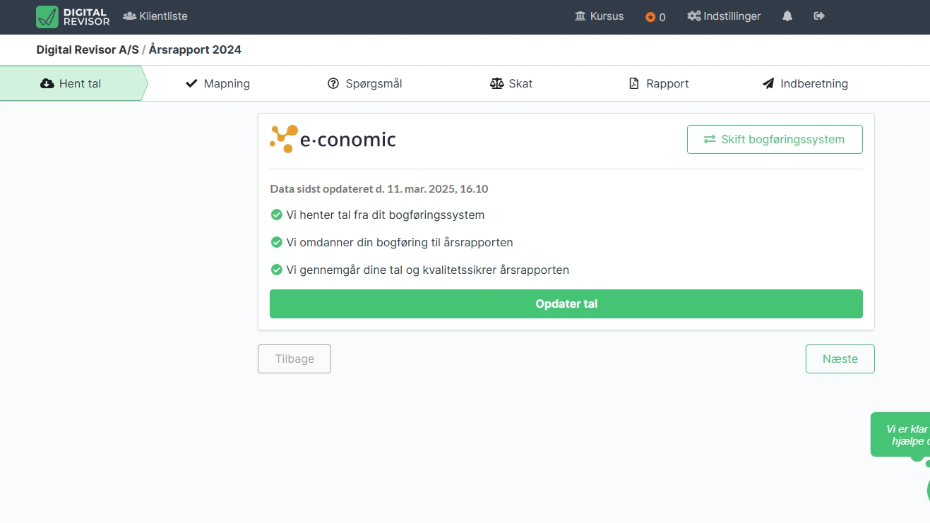 Hurtigt online værktøj til dannelse af årsrapporter og ESG-rapporter