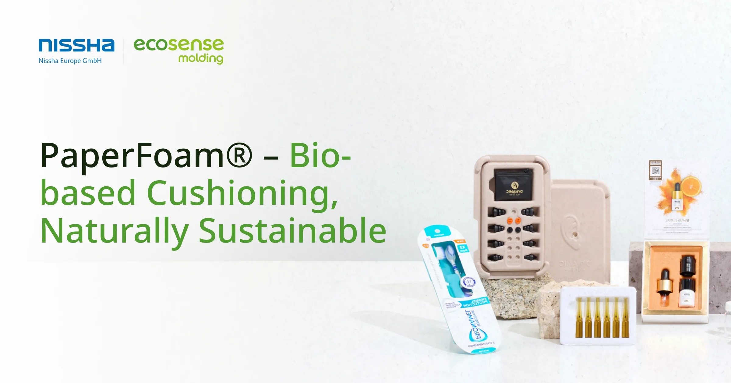 PaperFoam® Sustainable Packs | Nissha Europe