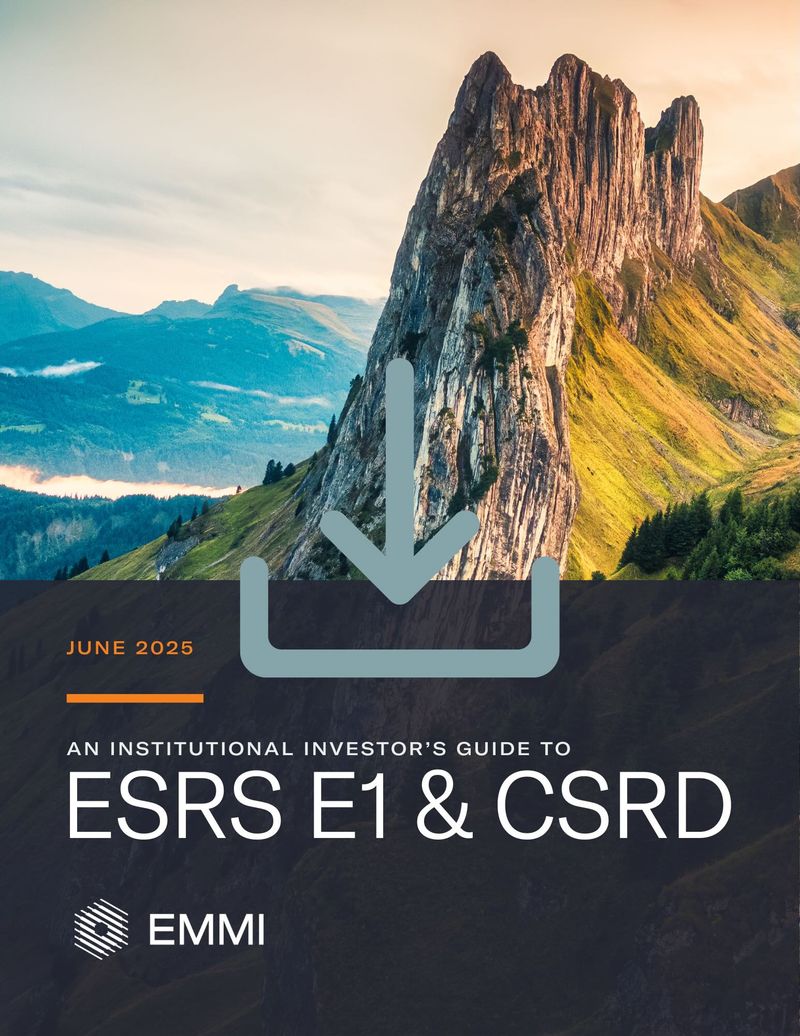 ESRS E1 Explained: A Guide to the EU’s Mandatory Climate Disclosure ...