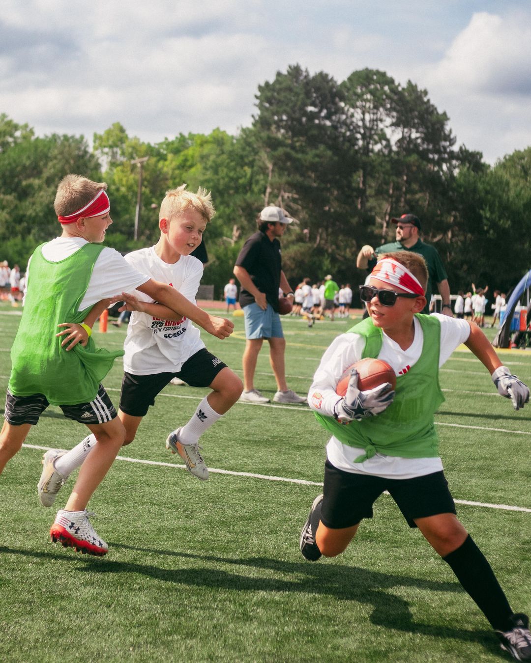 Moore, Davidson, Brown & Smith Youth Football Camp - Greenville, SC ...