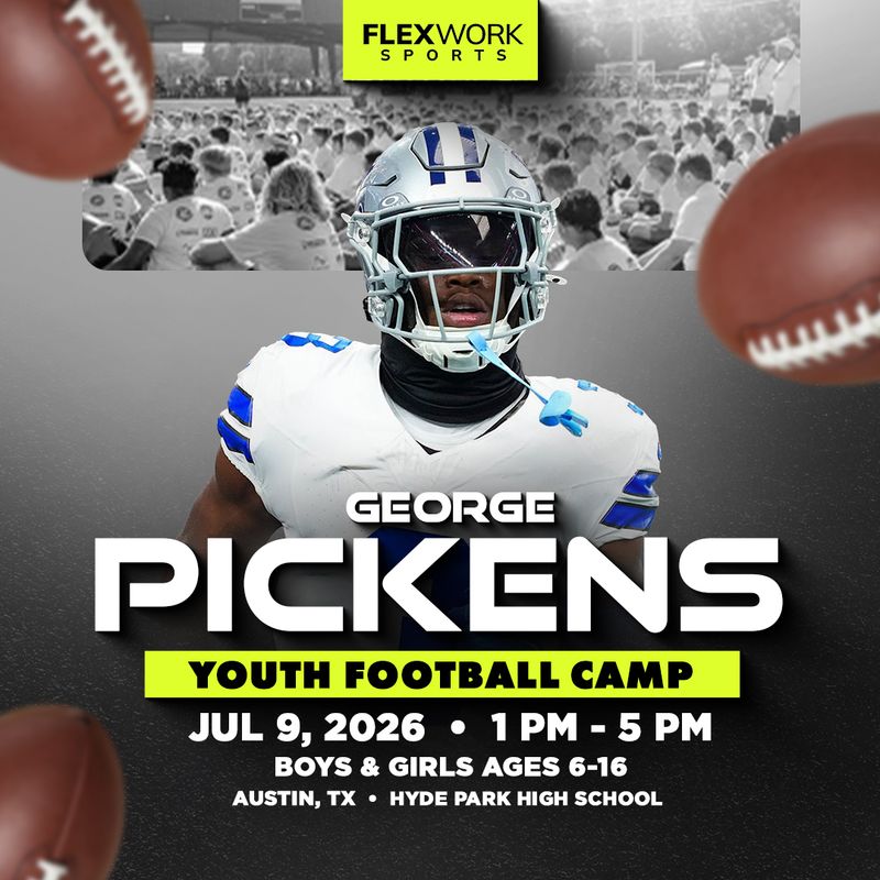 George Pickens Youth Football Camp - Austin, TX | FlexWork Sports