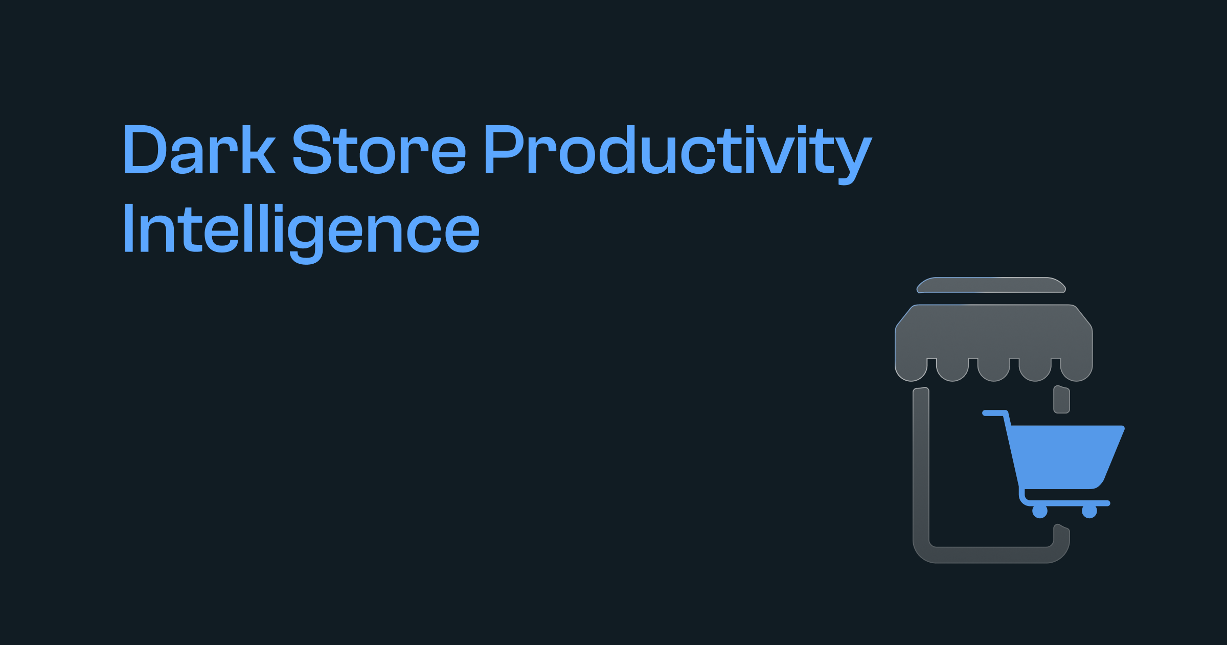 Online Grocer Boosts Dark Store Productivity with AI Insights