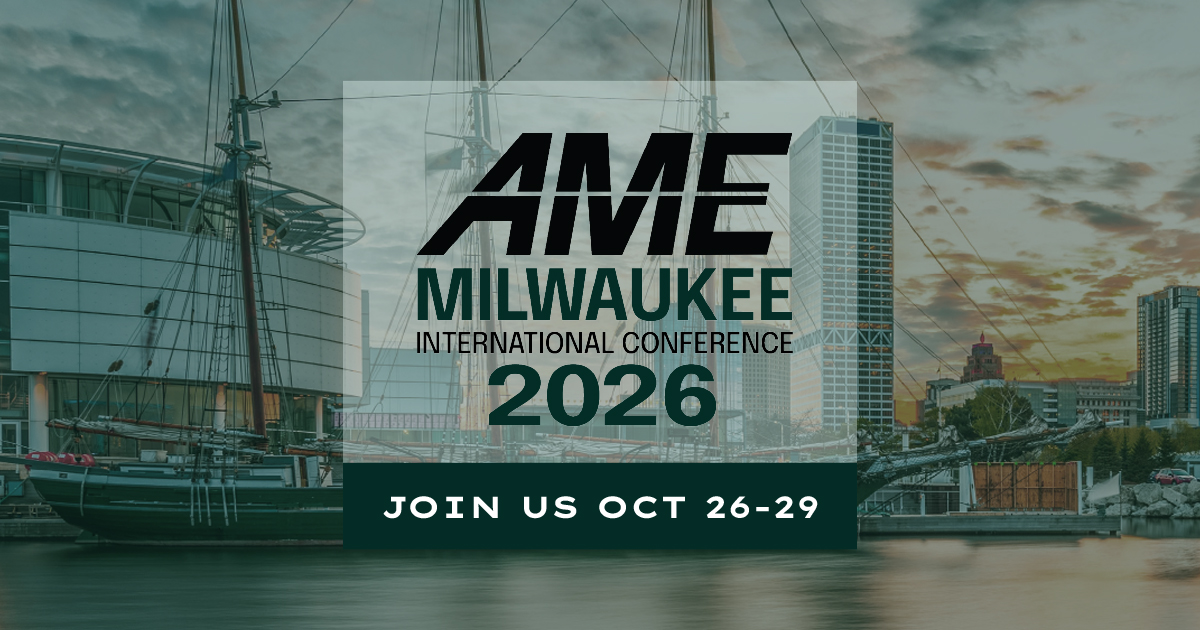 Register for AME Milwaukee 2026 International Conference