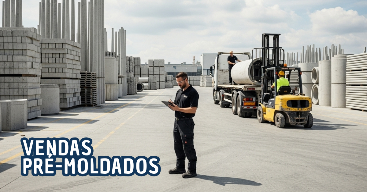 Módulo Vendas de Pré-Moldados e Artefatos de Concreto do CRTI ERP