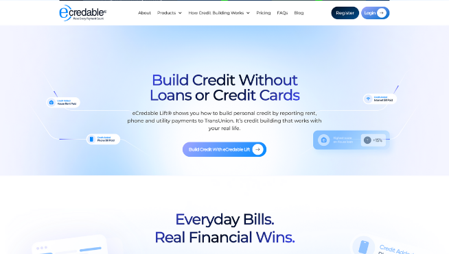 eCredable > How Credit Building Works > Build Personal Credit