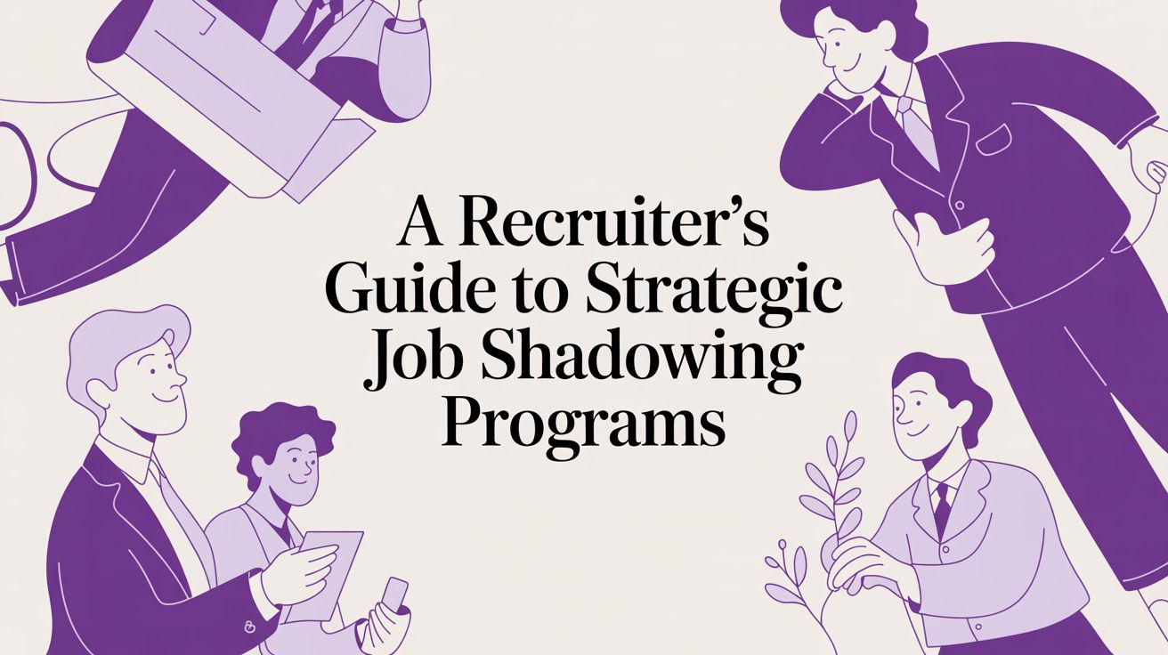 The Recruiter's Complete Guide to Job Shadowing (2026) | Juicebox