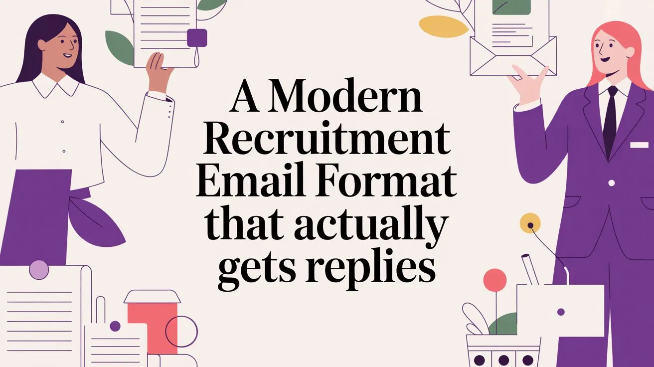 Recruitment Email Format: A 2026 Guide