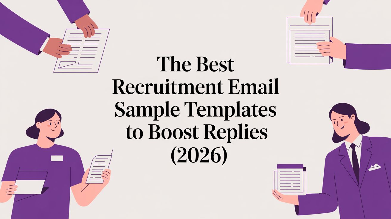 8 Recruitment Email Sample Templates to Boost Replies (2026)