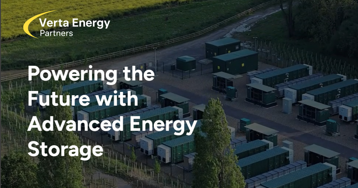 Verta Energy Partners - Powering the Future with Advanced Energy Storage